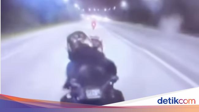 Viral Rombongan Pemotor Masuk Jalan Tol Makassar, Polantas Pastikan Hoax