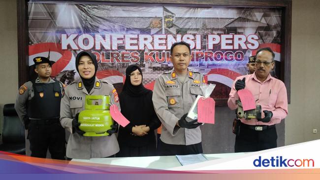 Maling Dandang-Tabung Gas di Kulon Progo Diciduk, Sudah Beraksi di 10 TKP