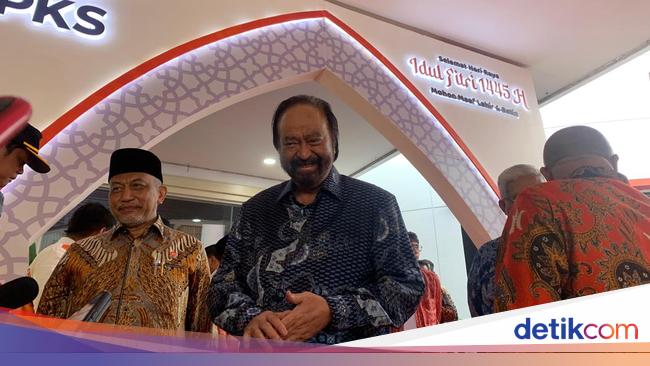Surya Paloh Sambut Baik Bila PKS Merapat ke Prabowo-Gibran