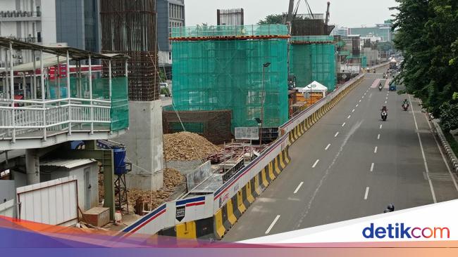 Kondisi Terkini Pembangunan LRT Jakarta Velodrome-Manggarai
