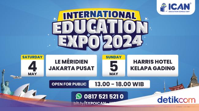 Pameran ICAN Education Expo 2024 Bakal Hadir di Jakarta, Catat Tanggalnya
