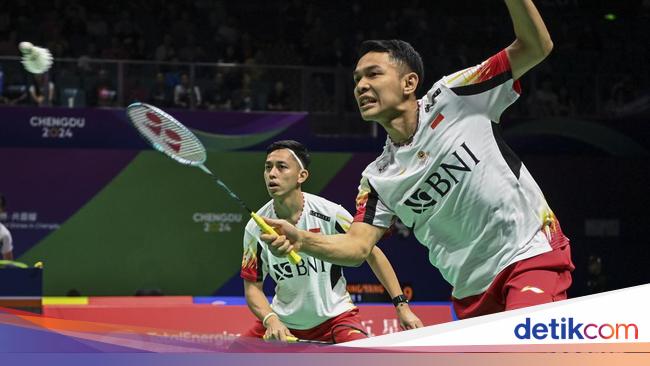 Hasil Drawing Bulutangkis Ganda Putra Olimpiade 2024