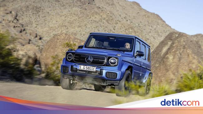 Mercy Luncurkan G-Class Listrik, Sekali Ngecas Bisa Digas Jakarta-Semarang