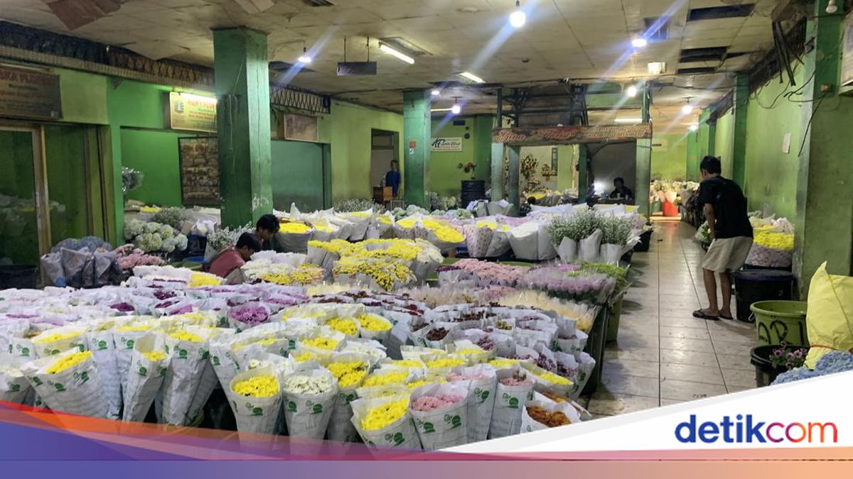 Pasar Bunga Rawa Belong Tempat Belanja Bunga dan Konten Sekaligus