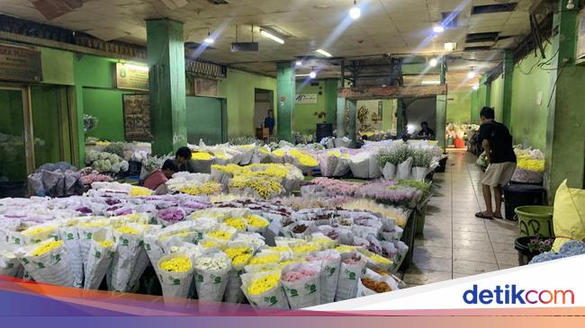 Pasar Bunga Rawa Belong Tempat Belanja Bunga dan Konten Sekaligus