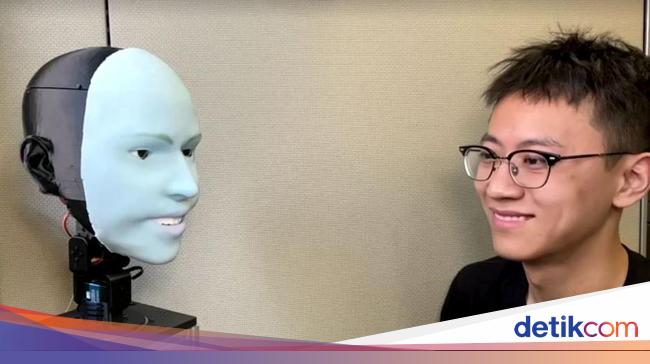 Canggih! Robot Ini Bisa Detail Tirukan Ekspresi Wajah Manusia