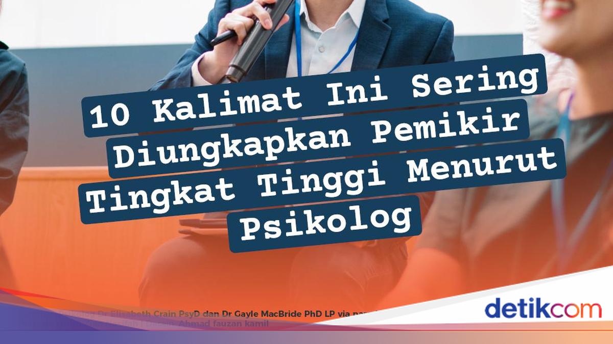 Infografis: 10 Kalimat Ini Sering Diucapkan Pemikir Tingkat Tinggi