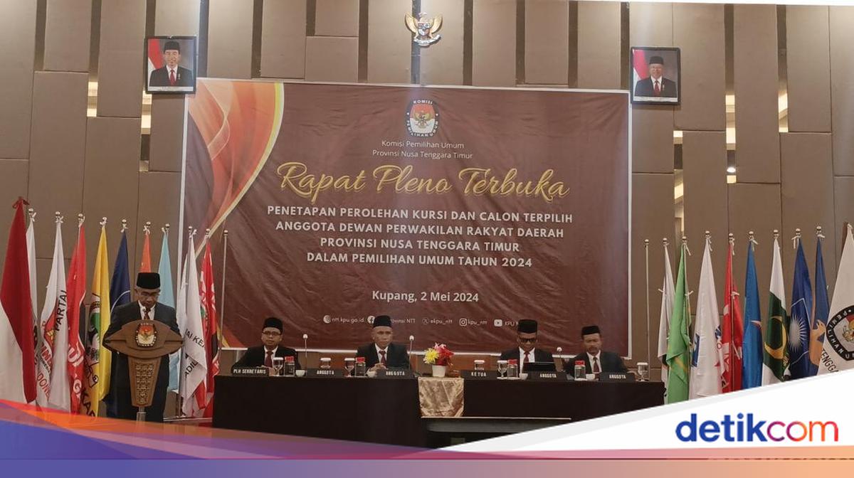 Daftar Nama 65 Anggota DPRD NTT Periode 2024-2029