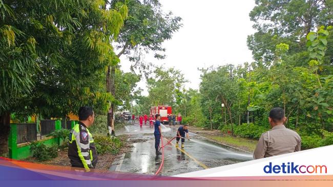 Sopir Truk LPG yang Tabrak Sekeluarga hingga Tewas di Bojonegoro Mabuk