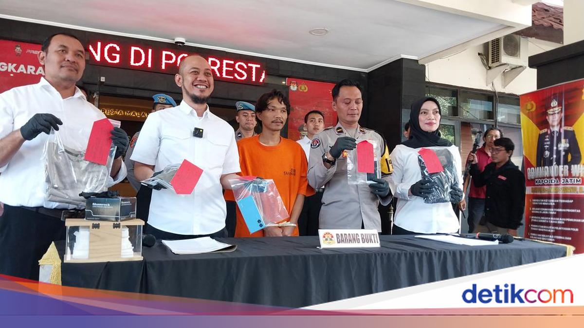 Sebar Foto Bugil Siswi SMP di Kota Malang, Pria Banjarnegara Ditangkap