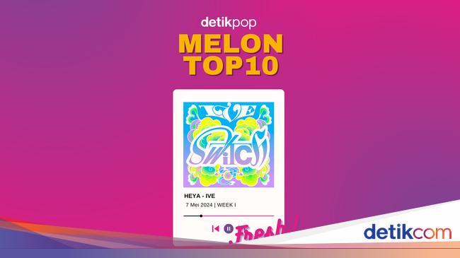 IVE Jebol Chart Melon Top 10 Lewat HEYA