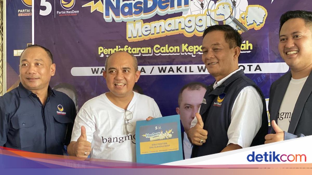 Maulan Aklil Kembali Maju Pilwako Pangkalpinang, Harapkan Dukungan NasDem