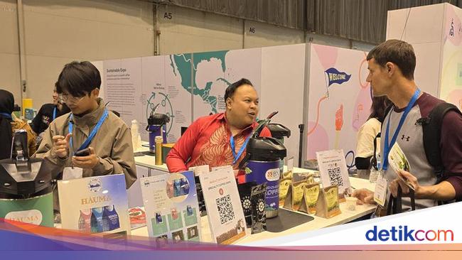 BRI Bawa UMKM Kopi Bandung 'Gravfarm' Mejeng di Specialty Coffee Expo AS
