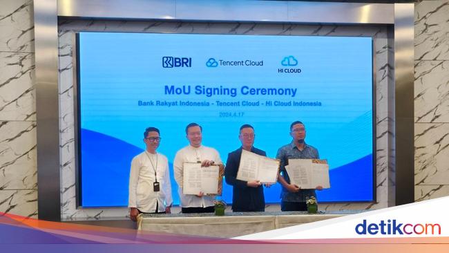 BRI Gaet Tencent Cloud & Hi Cloud untuk Tingkatkan Digitalisasi