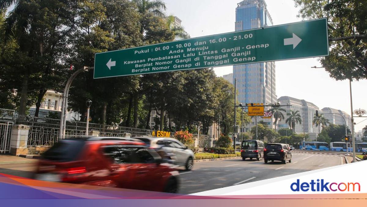 Pelat Nomor Berapa pun Boleh Lewat, Hari Ini Bebas Ganjil Genap