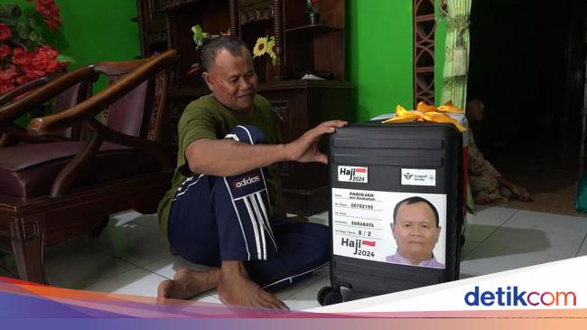 Pencari Rumput di Lamongan Akhirnya Berangkat Haji Usai Nabung 13 Tahun
