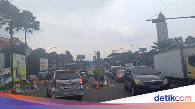 One Way Berakhir, Jalan Raya Puncak Bogor Dibuka 2 Arah