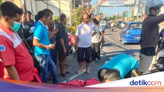 Terlindas Truk, Pemotor di Buleleng Tewas