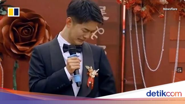 Viral Pria Menangis di Hari Pernikahan Saat Neneknya 'Hadir' Sebagai ...