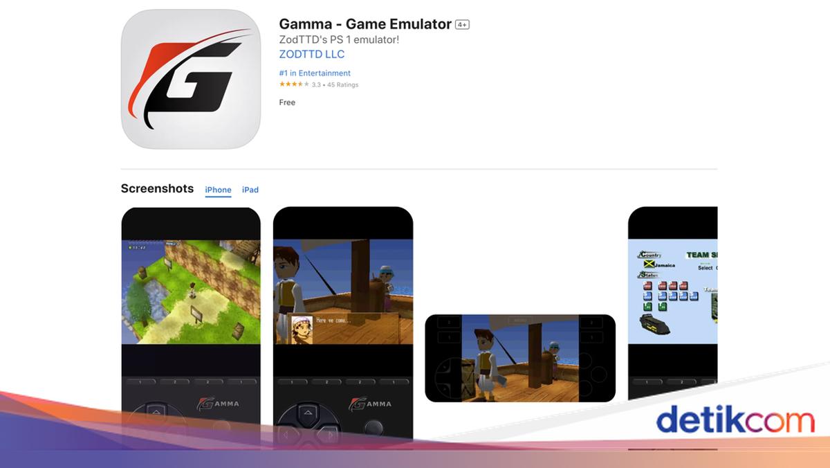 Emulator PS1 Ramaikan App Store iPhone