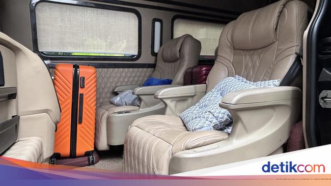 Mengintip Interior Mewah Mobil Mercy Sprinter SYL yang Disita KPK