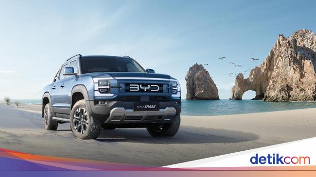BYD Luncurkan Pikap Double Cabin Hybrid, Harga Tembus Rp 1 Miliaran