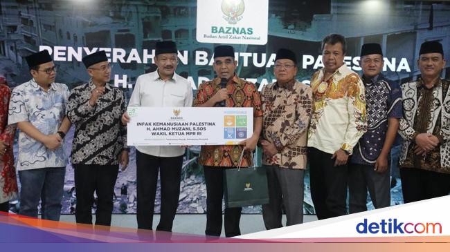 Sekjen Gerindra Salurkan Bantuan Hasil Lelang Sapi ke Baznas untuk ...