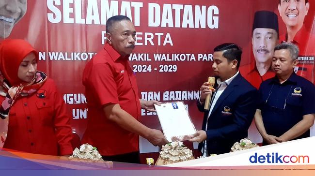 5 Cawalkot Parepare Kembalikan Formulir Penjaringan di PDIP, Ada Tasming-Erna