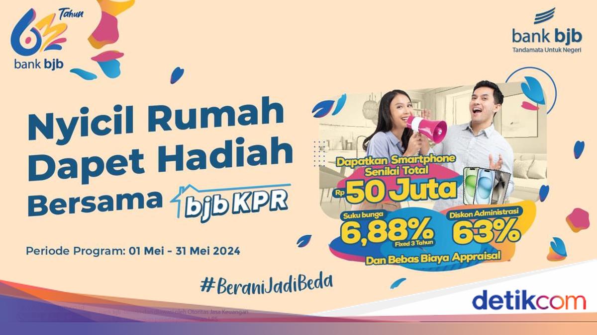 Bank bjb Gelar Program KPR FYP dengan Suku Bunga 6,88%