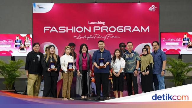 Luncurkan Fashion Program, BINUS Dorong Anak Muda Majukan Industri Mode RI