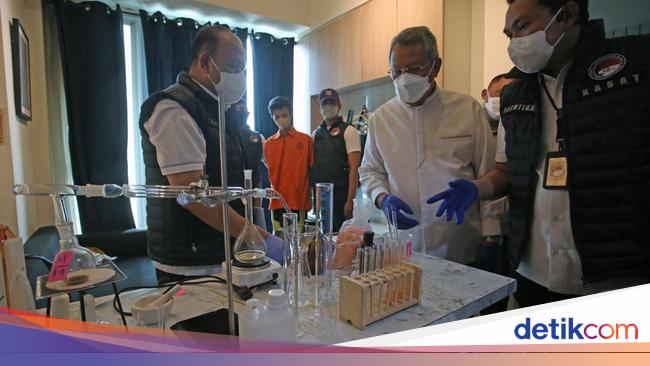 Penampakan 'Pabrik' Narkoba di Apartemen Serpong