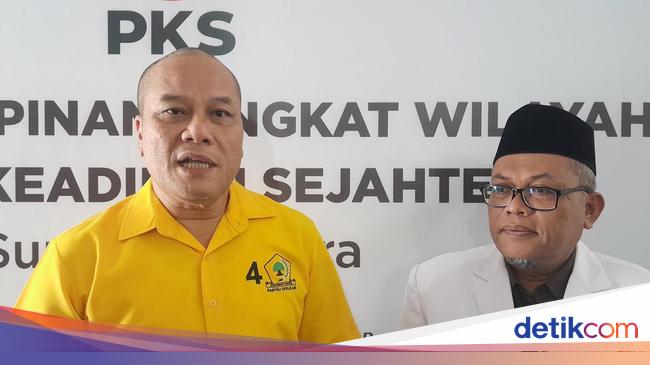 Ijeck Ambil Formulir Pendaftaran Bacalon Gubsu ke PKS