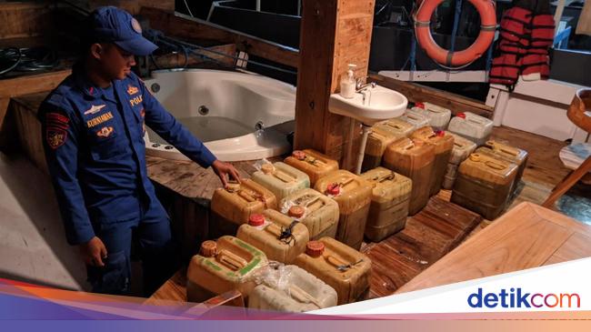 Kapal Pinisi Jual BBM Subsidi di Perairan Labuan Bajo, 2 Orang Ditangkap