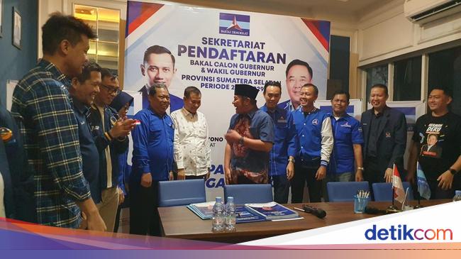 Demokrat Sumsel Beri Kepastian Usung Herman Deru-Cik Ujang di Pilgub Sumsel