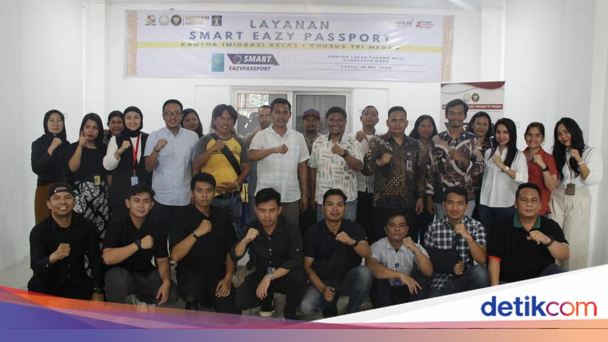 Kantor Imigrasi Medan Sosialisasi dan Layani Pembuatan Paspor di Karo