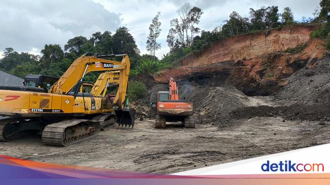 Polisi Gerebek Tambang Batu Bara Ilegal di Berau Kaltim, 3 Ekskavator Disita