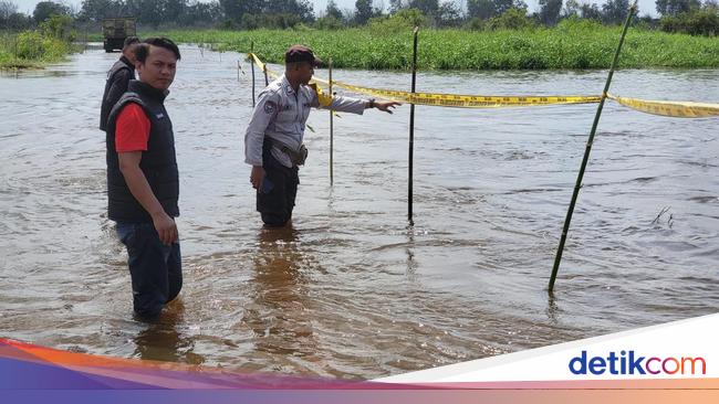PLTA Koto Kampar Dibuka, Ruas Jalan di Pelalawan Terendam
