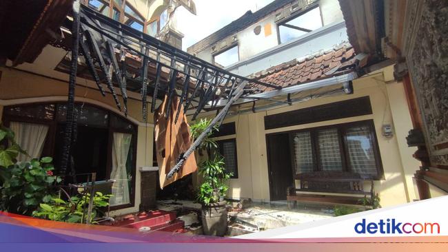 Rumah di Banjar Gemeh Denpasar Ludes Terbakar, Kerugian Rp 1 Miliar