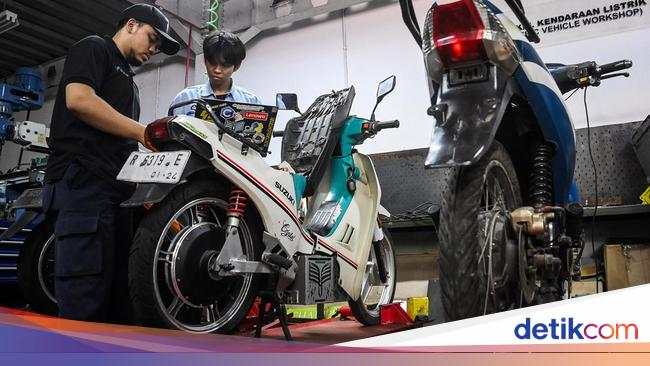 Ada 1.000 Konversi Motor Bensin ke Listrik, Gratis!