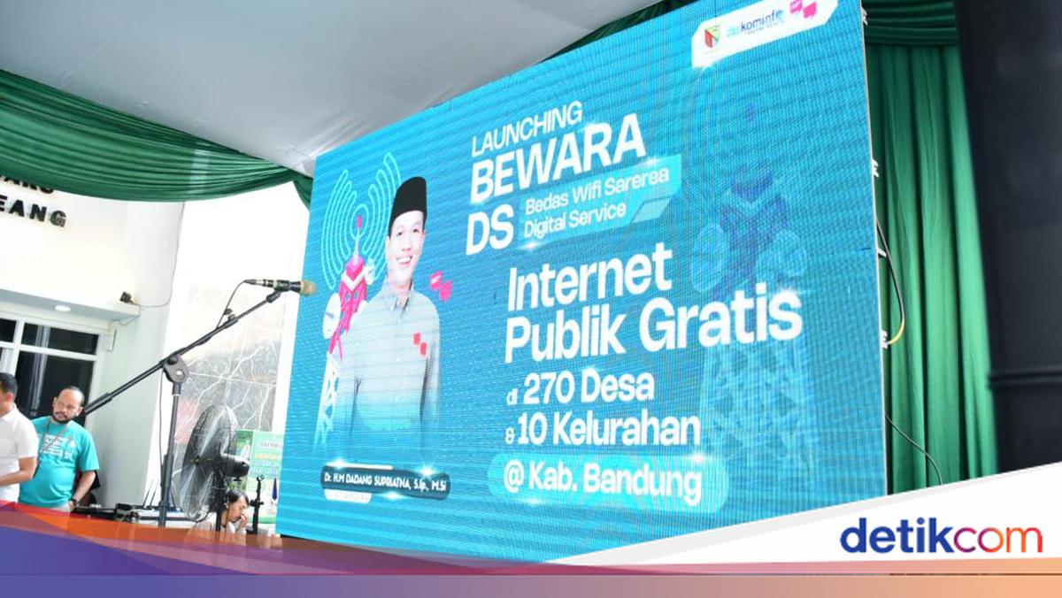 Pemkab Hadirkan Internet Gratis Se-Kabupaten Bandung Lewat Bewara DS