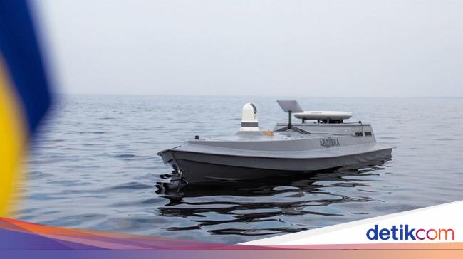 Drone "Bayi Laut" Ukraina Ancam Kapal Perang Rusia