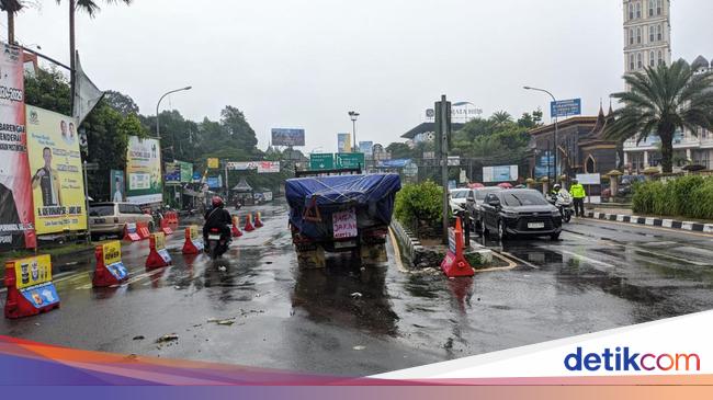 One Way Berakhir, Lalin di Puncak Bogor Kembali Normal 2 Arah