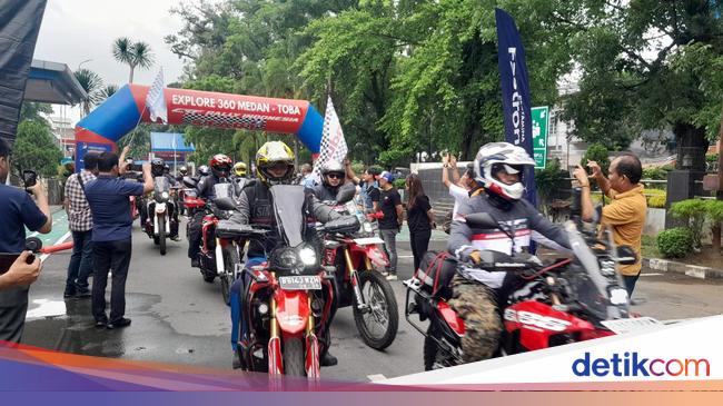 Explore Destinasi Wisata, CRF Rally Indonesia Jajal Rute Medan-Toba