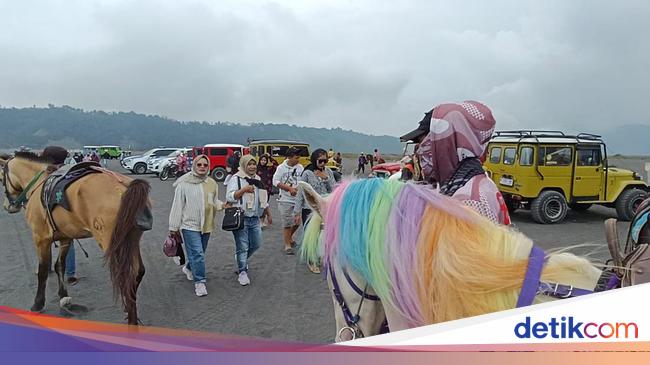 Berkah Gunung Bromo Dipadati Wisatawan Saat Libur Panjang Waisak