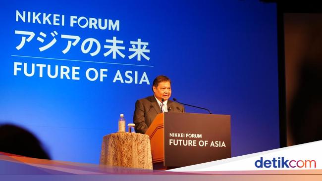 Airlangga Beberkan Capaian Perekonomian RI di Nikkei Forum 2024 Airlangga Beberkan Capaian Perekonomian RI di Nikkei Forum 2024