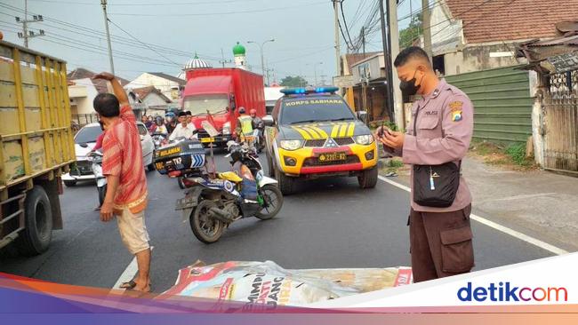 Pemotor vs Pejalan Kaki di Mojokerto, 1 Orang Tewas dan 1 Luka