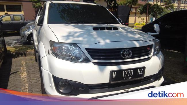Penampakan Fortuner yang Lindas Balita Sidoarjo hingga Tewas