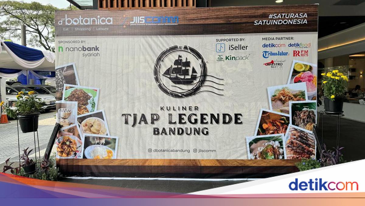 Hadir di Bandung, Festival Tjap Legende Bawa Kuliner Legendaris Nusantara
