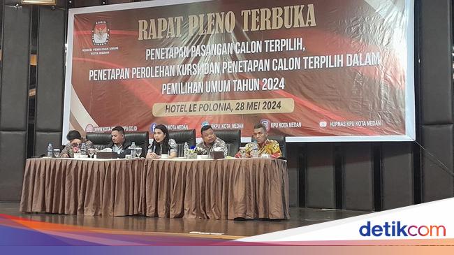 Kpu Tetapkan 50 Anggota Dprd Medan Periode 2024 2029 Ini Daftarnya