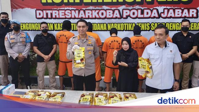Polisi Gagalkan Peredaran 24 Kg Sabu Jaringan Cina ke Jabar